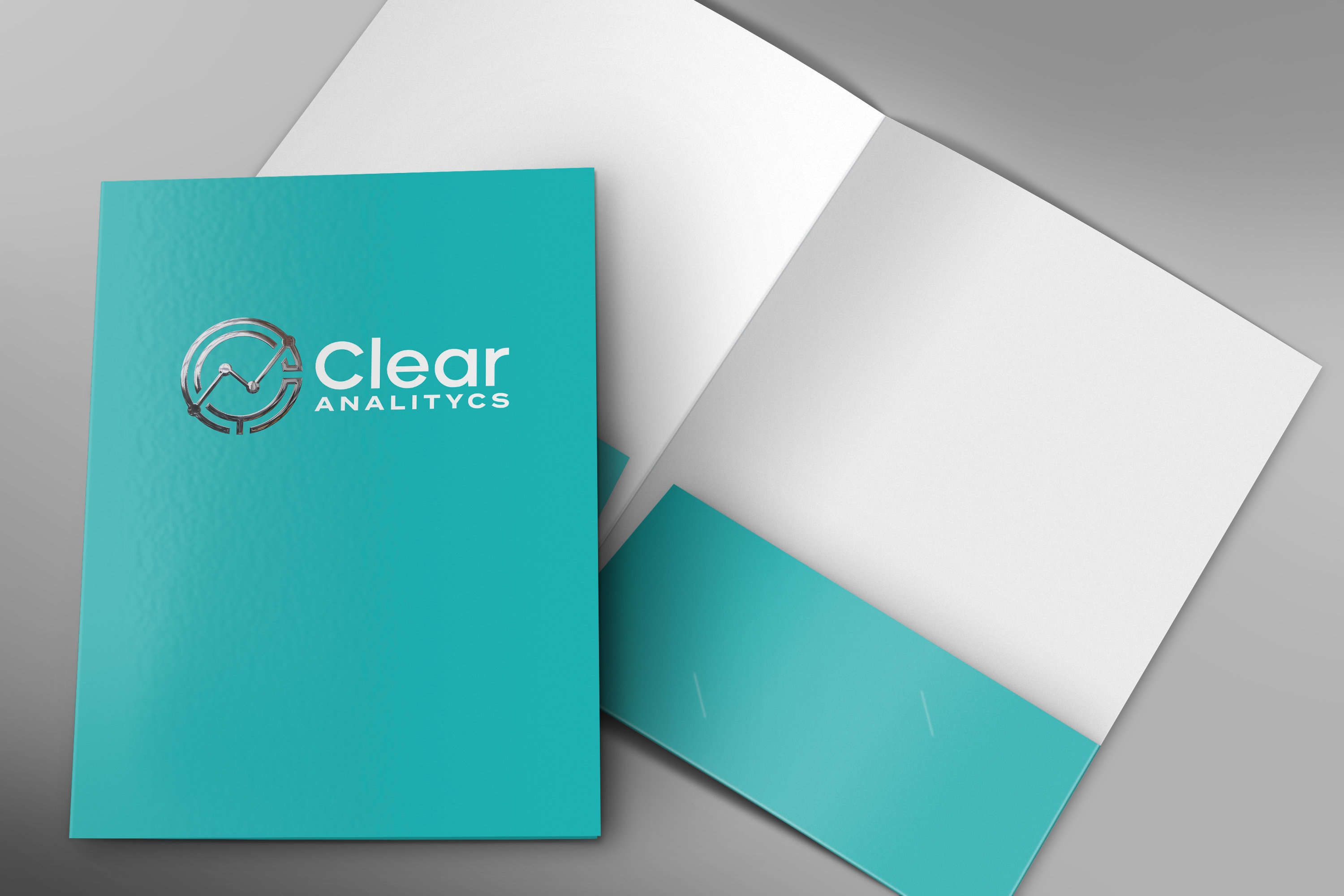 Custom Luxury Presentation Folder Printing With Embossed FOIL ...