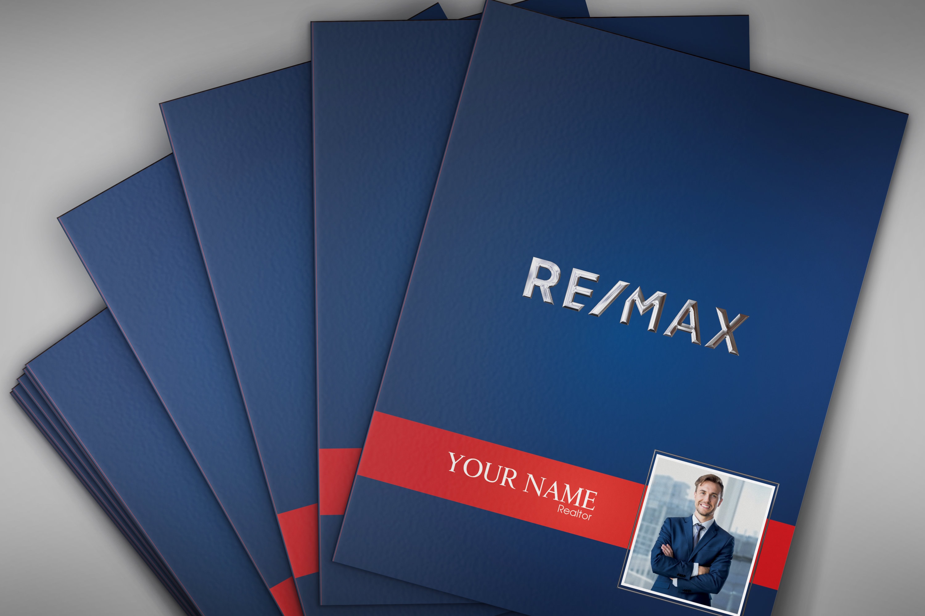 Remax Custom Luxury Presentation Folder Printing With Embossed FOIL ...