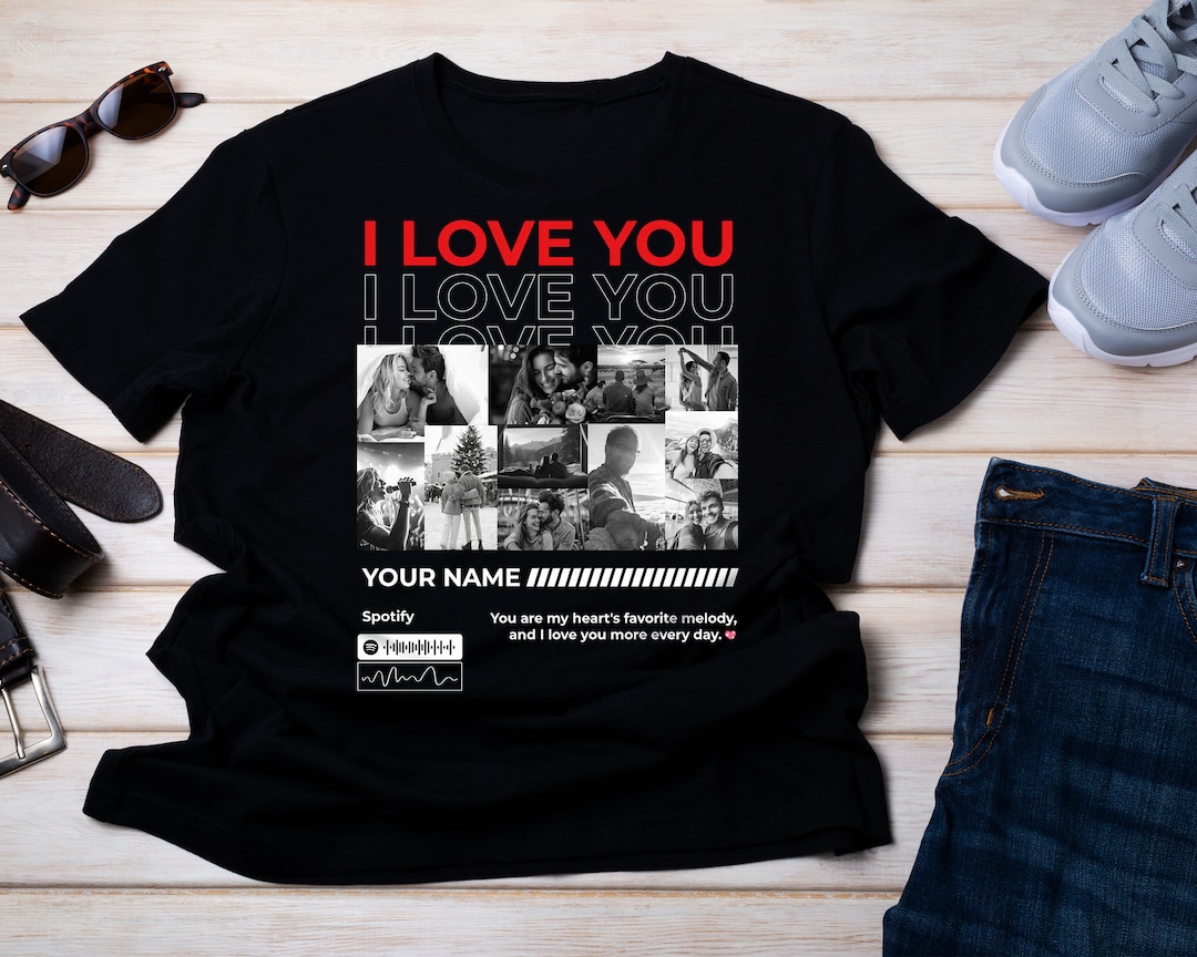 RUSH Couple T-shirt | Couple Collage Design | Only You Shirt Design ...