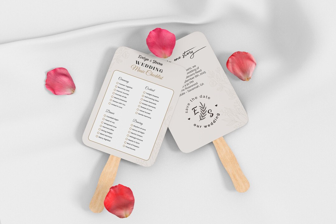 Custom Wedding Hand Fans | Personalized Fan Tags for Ceremony | Outdoor ...
