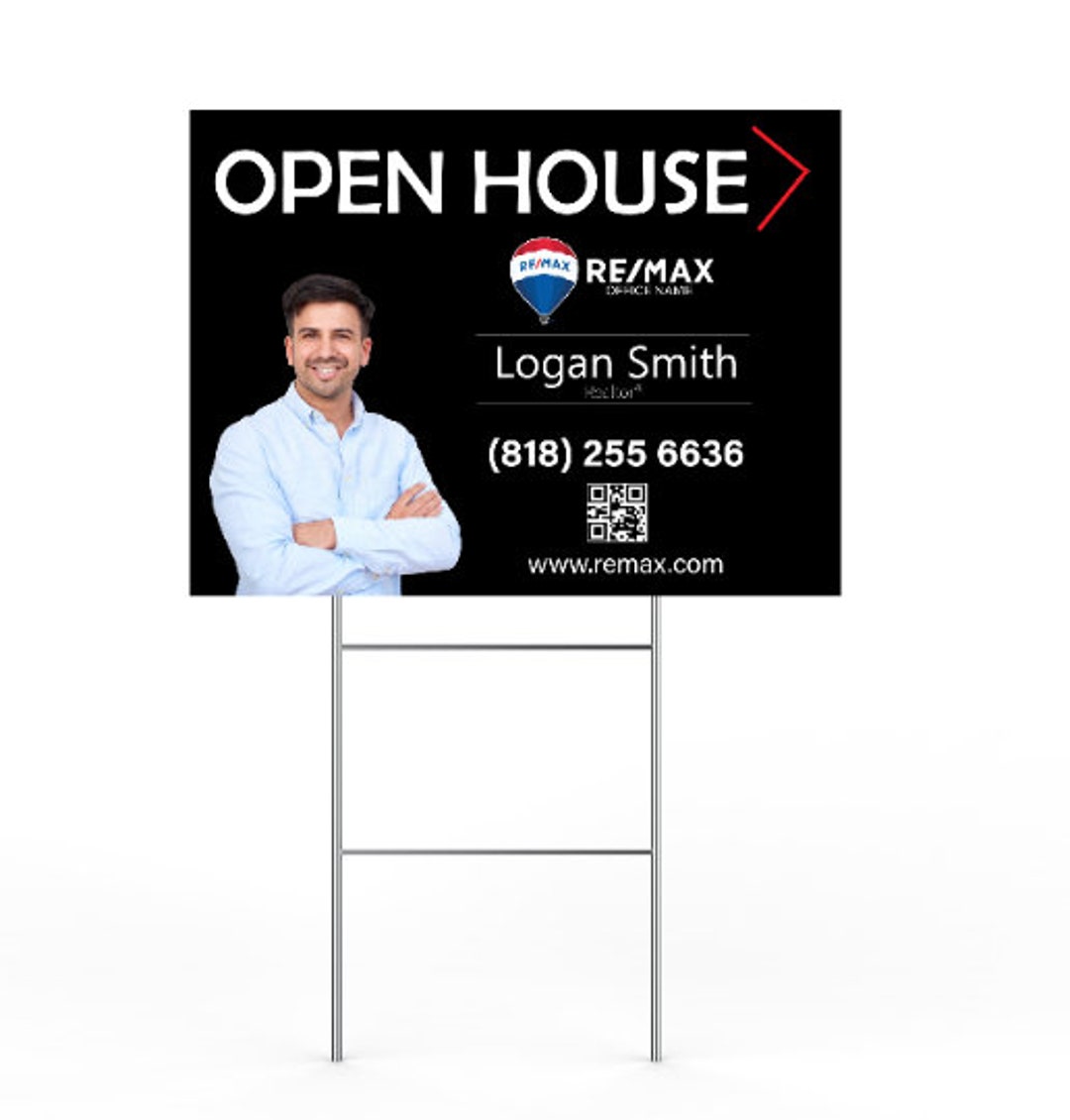 Remax OPEN HOUSE Signs- 001 - Etsy