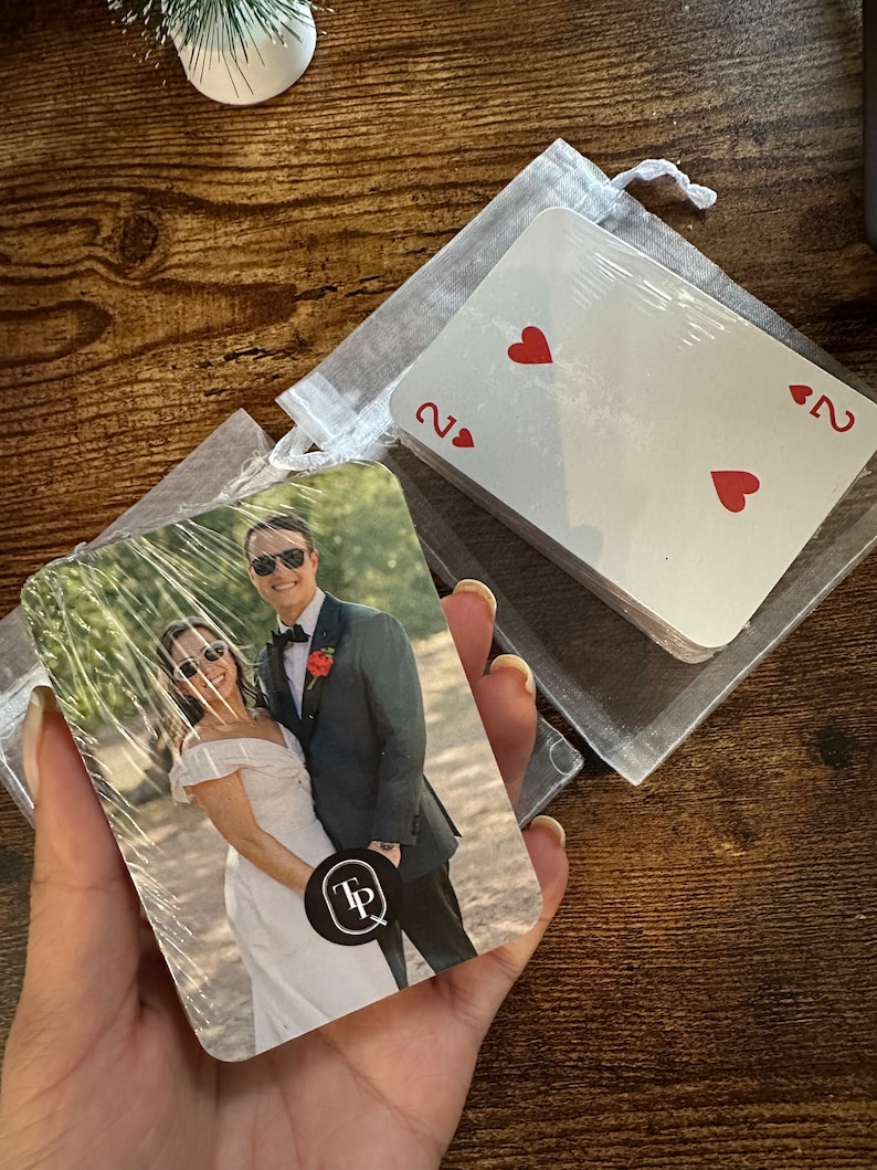 RUSH Wedding Party Gift Personalized Gift Poker Custom Playing Cards ...