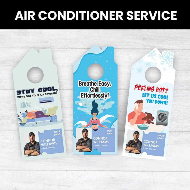 Air Conditioning Door Hangers | AC & Heating | Air Comfort Essentials ...