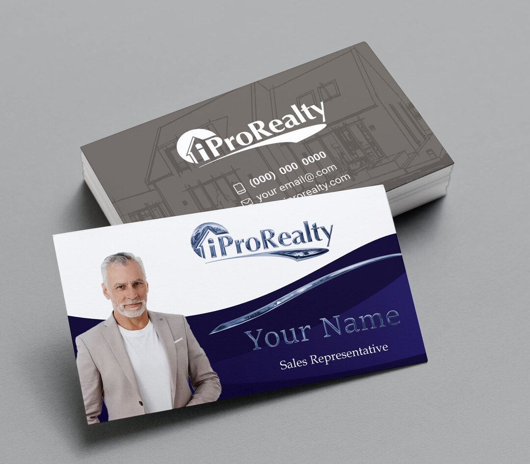 Ipro Realty Luxury Business Cards Printing With Embossed FOIL |real ...