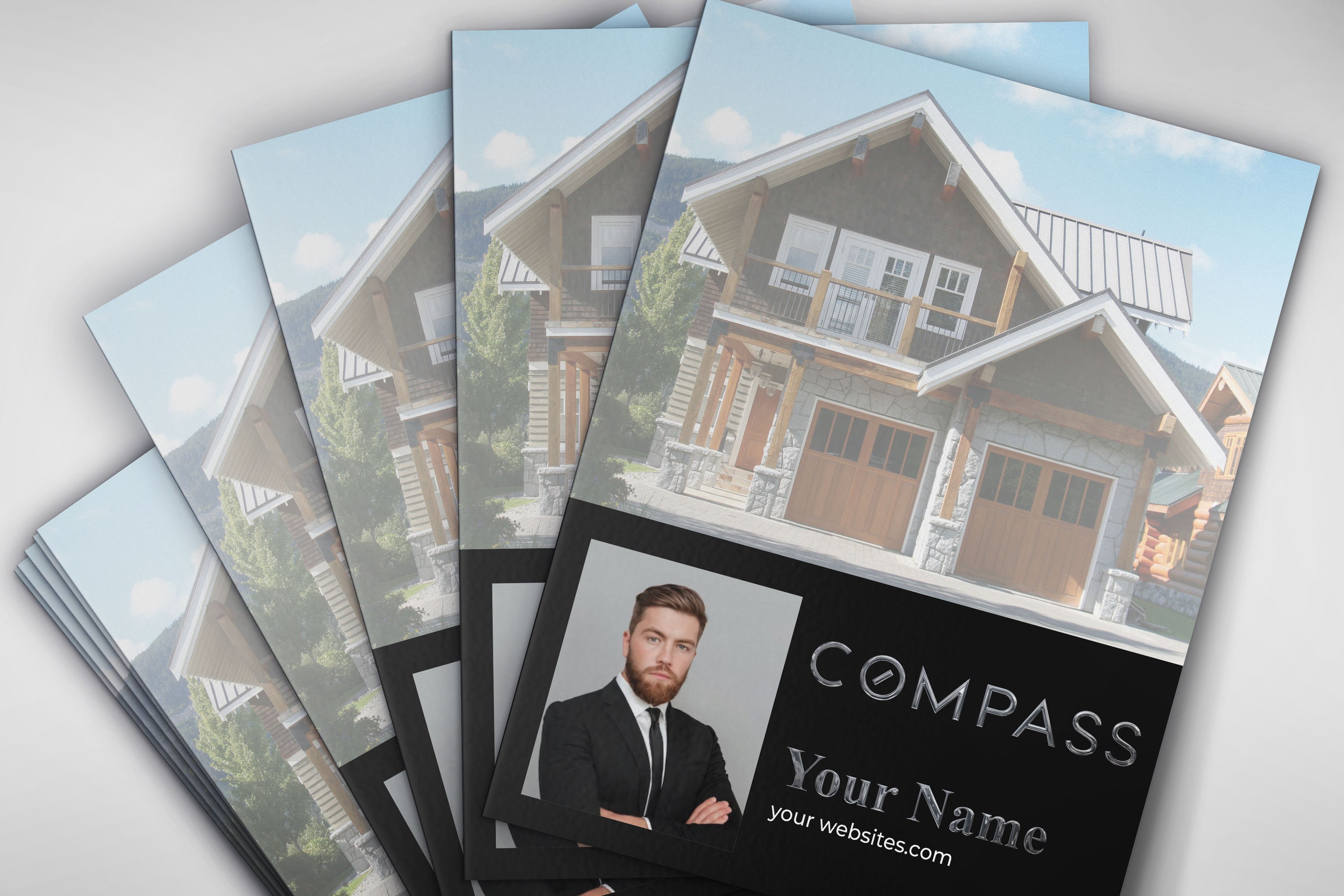 Compass Custom Luxury Presentation Folder Printing With - Etsy
