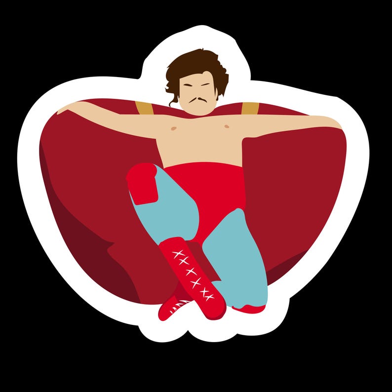 Nacho Libre Sticker 10 Pack. Perfect Gift for Jack Black Lover. - Etsy