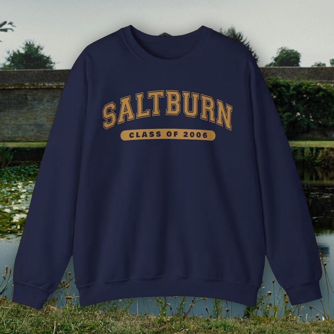 Saltburn 2006 - Varsity Sweat Shirt - Movie - College Sweater - Fashion ...