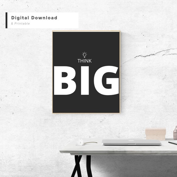 Think Big - Etsy