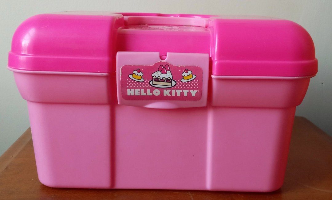 Vintage Hello Kitty Train Case - Etsy