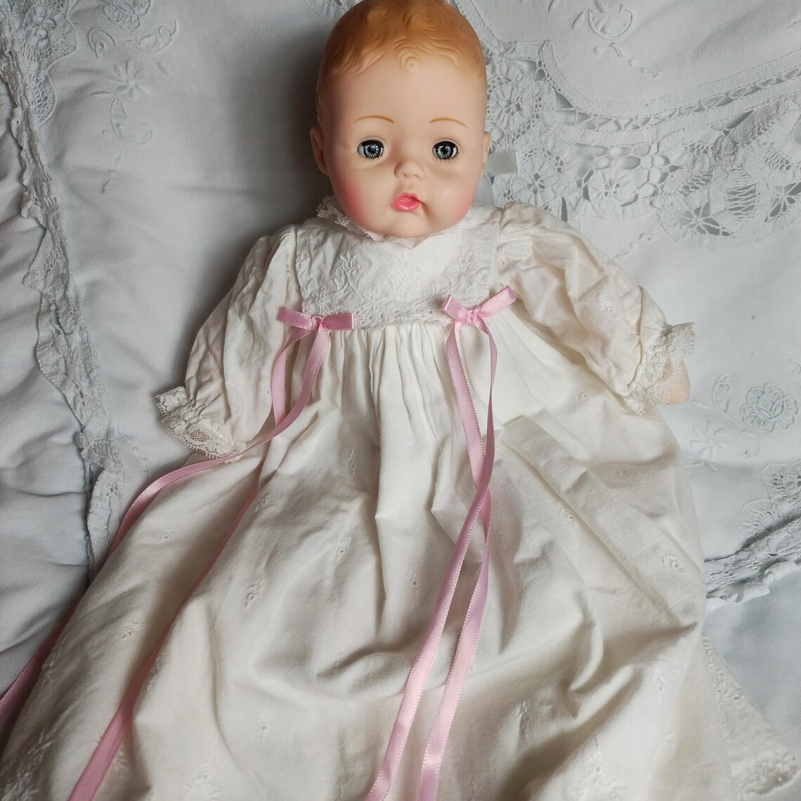 Vintage Madame Alexander Huggable Huggums Soft Body Baby's First Baby ...