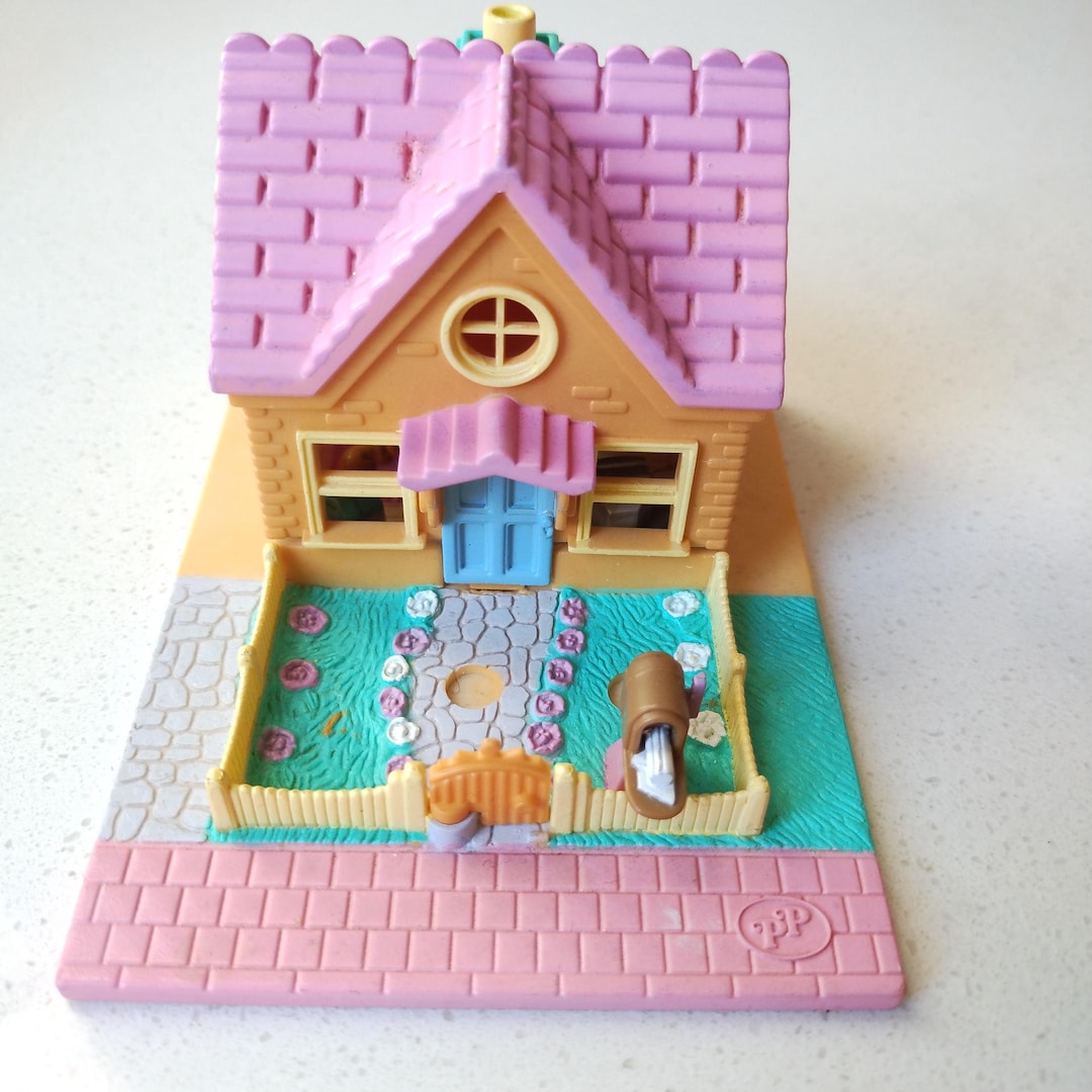 Vintage 1993 Bluebird Polly Pocket Cozy Cottage House Playset - Etsy