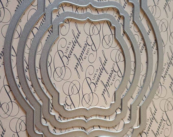 Stampin' Up! Framelits - Deco Labels #130102 - Retired - Etsy
