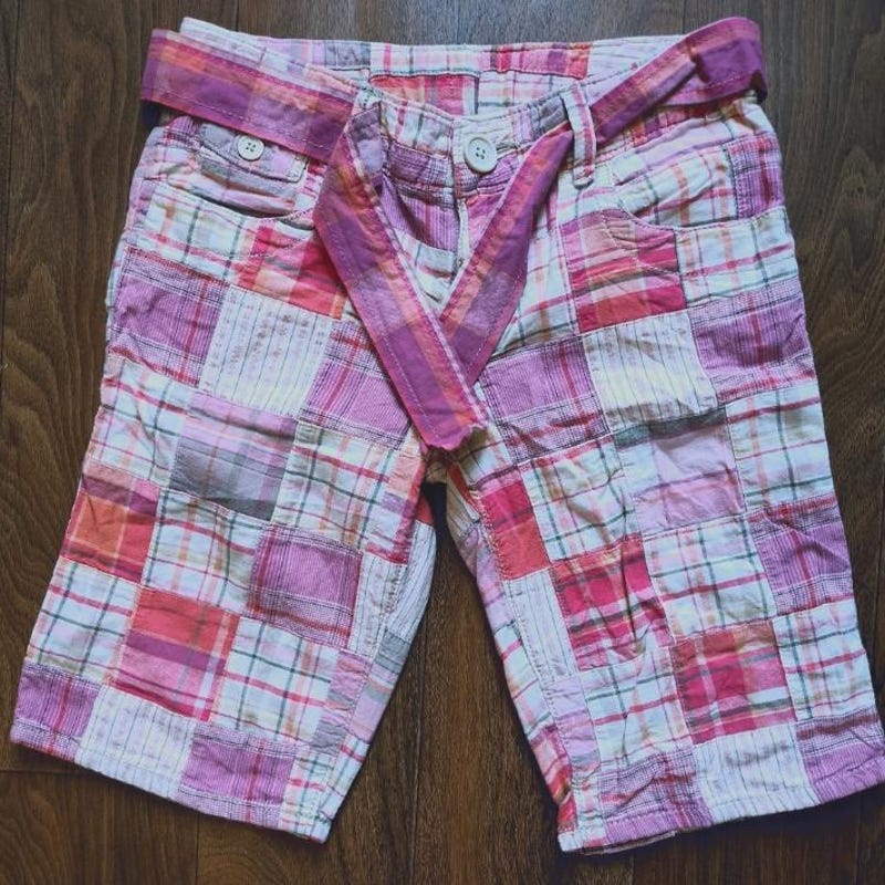 Plaid Shorts 2000s - Etsy