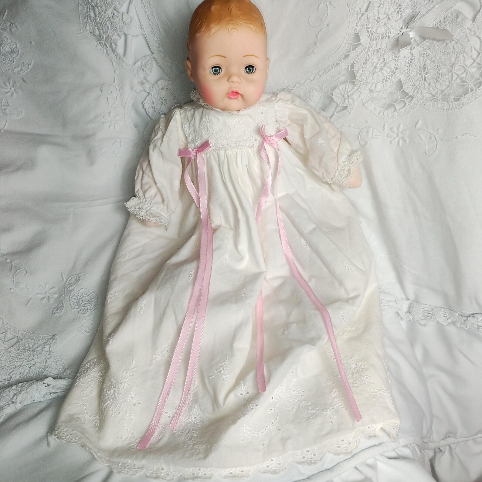 Vintage Madame Alexander Huggable Huggums Soft Body Baby's First Baby ...