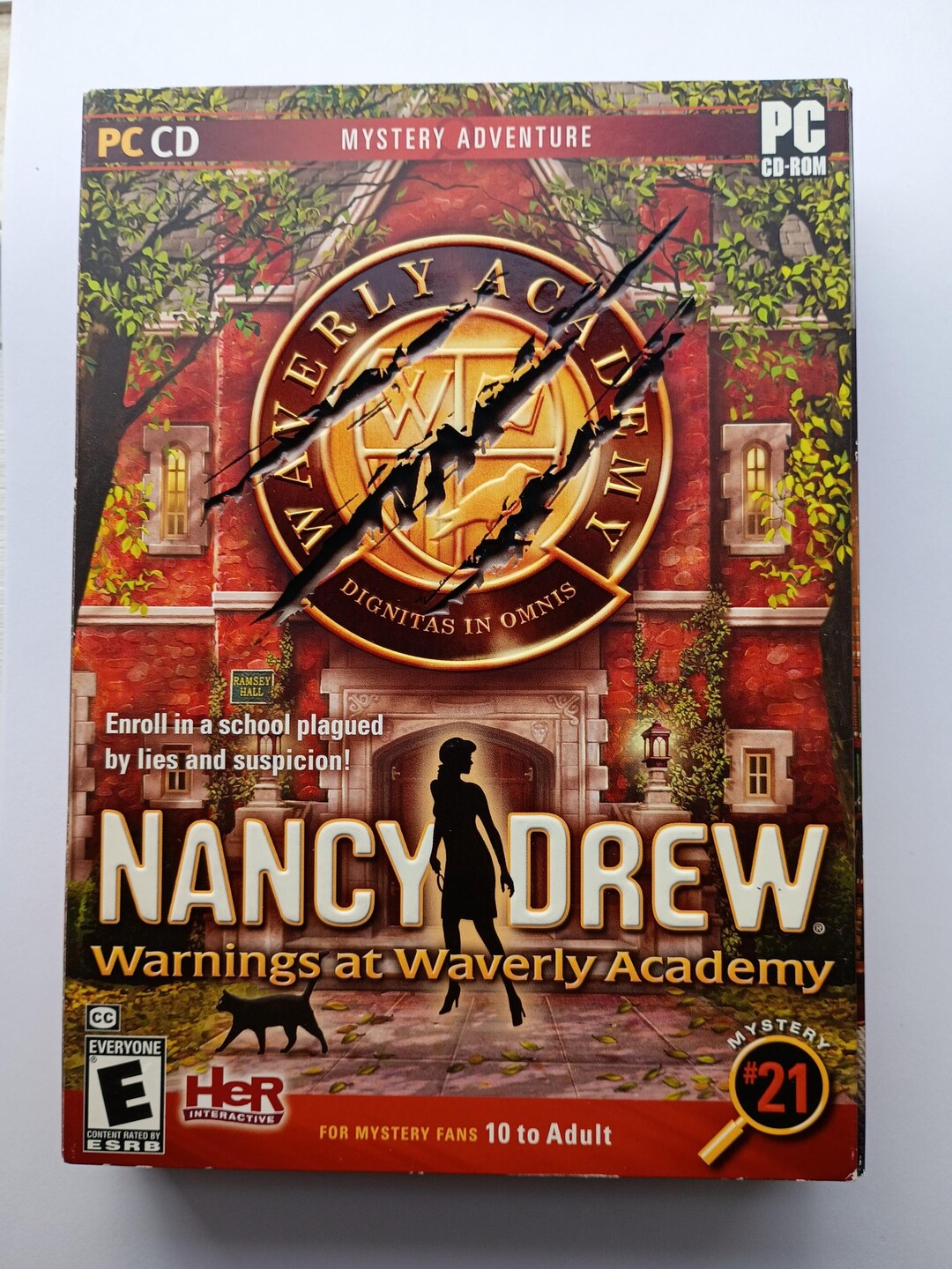 Nancy Drew: Warnings at Waverly Academy, PC Game Mystery #21 - Etsy
