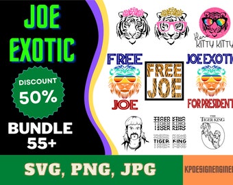 Joe Exotic Png - Etsy