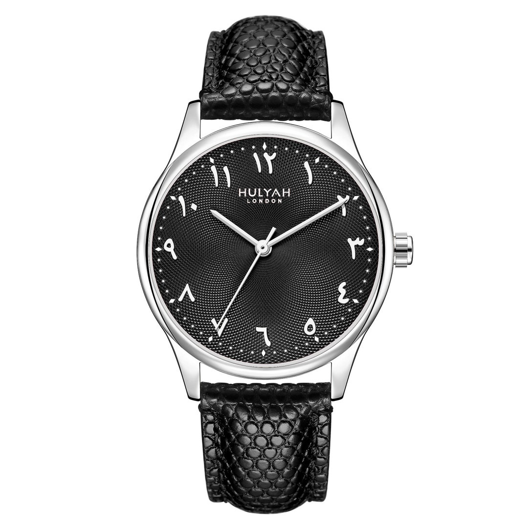 Black Arabic Number Watches for Women, Islamic Gift Watch, Arabic Dial ...