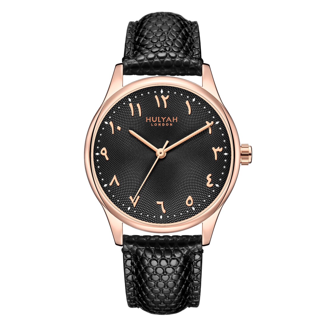 Red Arabic Number Watches for Women, Islamic Gift Watch, Arabic Dial ...