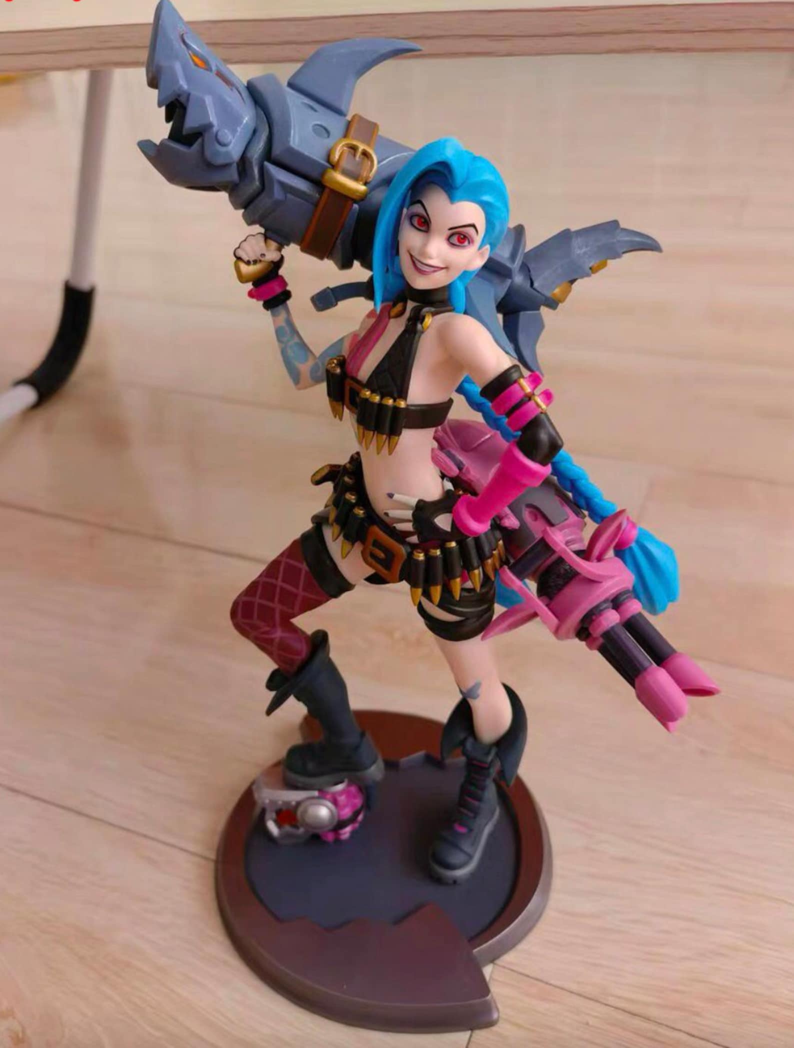 League of Legend Arcane Fighter Jinx Action Figure - Etsy
