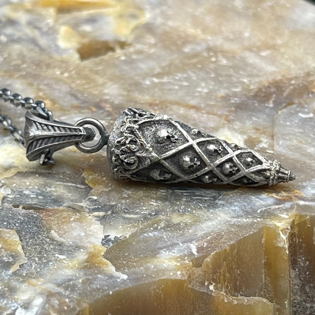 Engraved Bullet Necklace, Silver Punk Bullet Necklace, Gift for Soldier ...