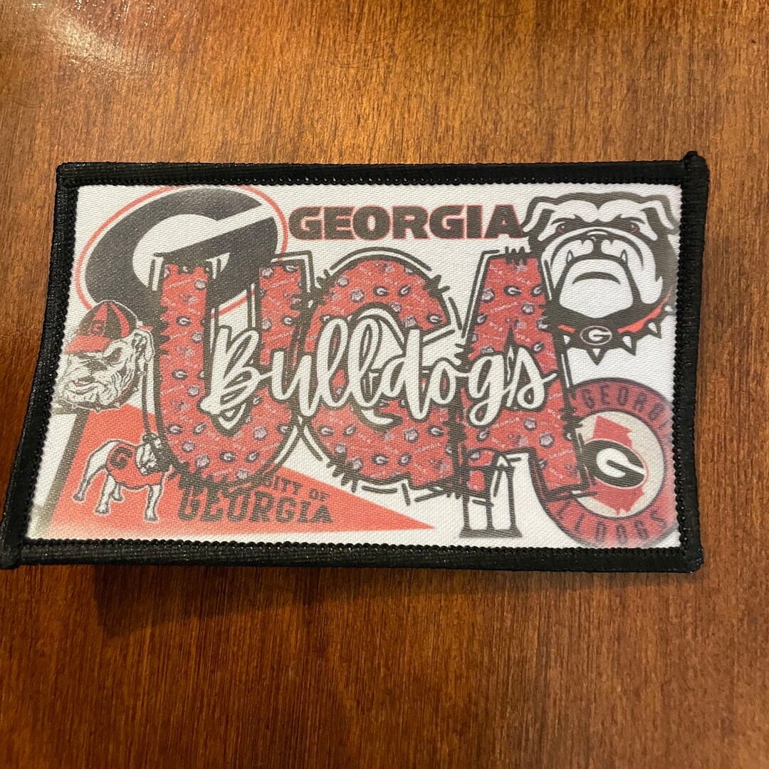 Georgia Collage Trucker Hat Patch - Etsy