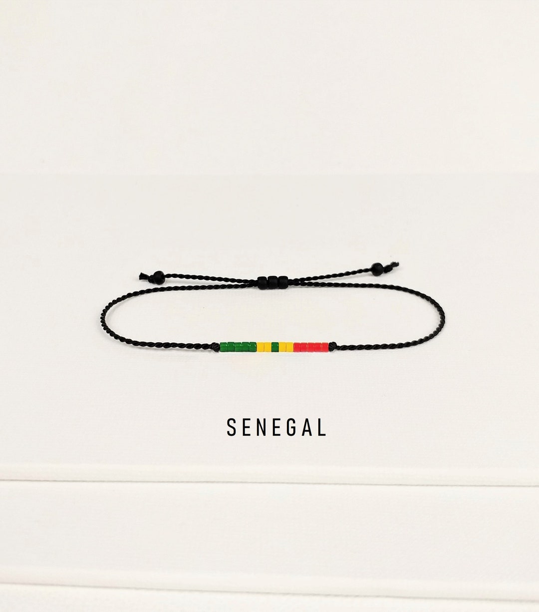 Senegalese Flag Bracelet, Flag of Senegal Bracelet, African Gift ...
