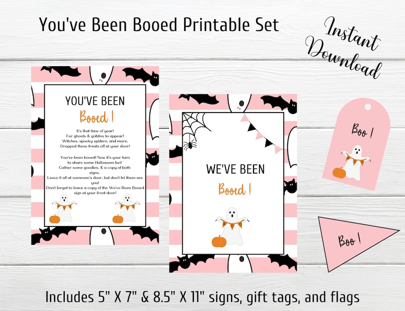 You’ve Been Booed, We’ve Been Booed, Booed Sign, You’ve Been Booed ...