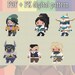 Valorant Mini Agents All Sentinel Bundle Cross-stitch Digital PDF Pattern Killjoy Chamber Sage ...