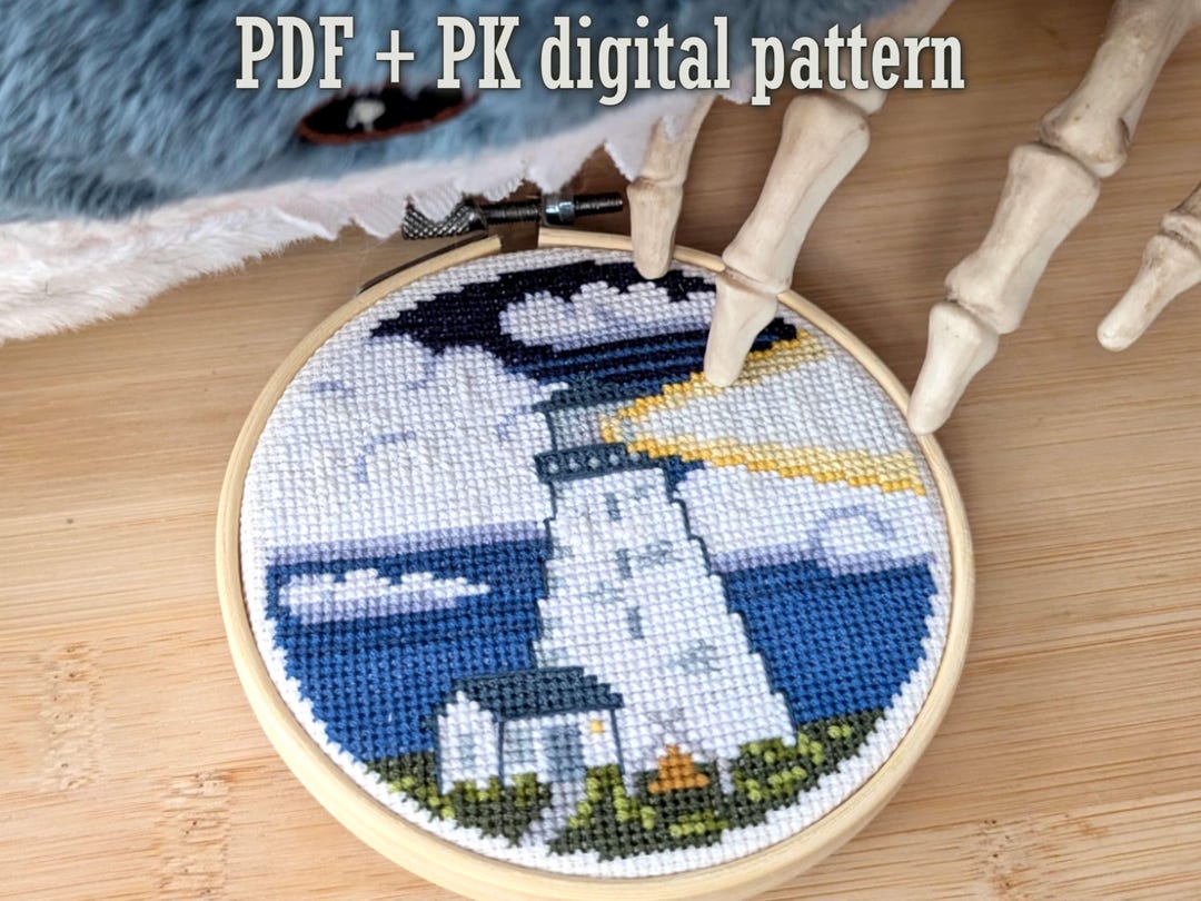 Keeper of the Drowned Cross-stitch Pattern Digital PDF Spooky ...