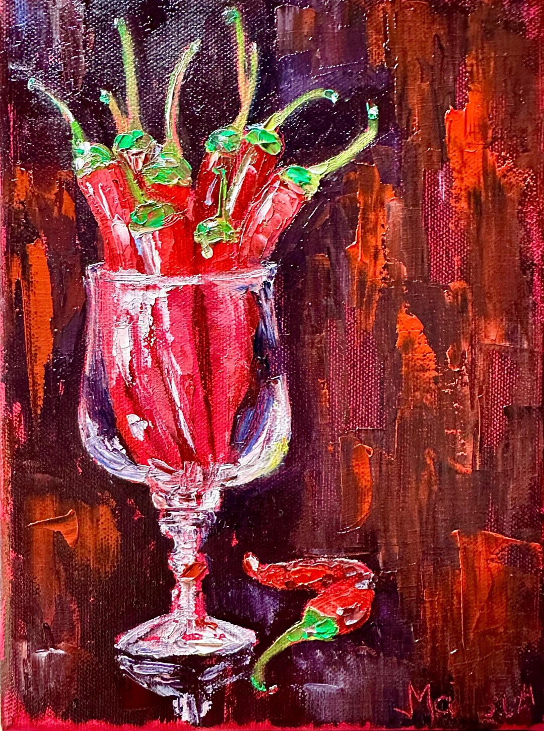 Let's Add a Little Spice to the Cocktail of Life Oil on Canvas ...