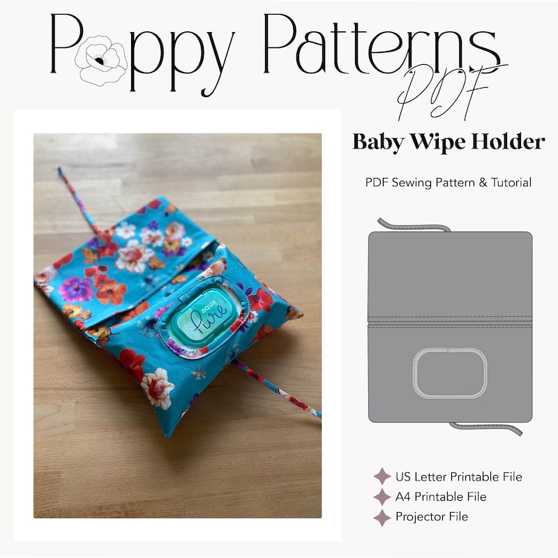 Wipe Holder Wallet - Etsy