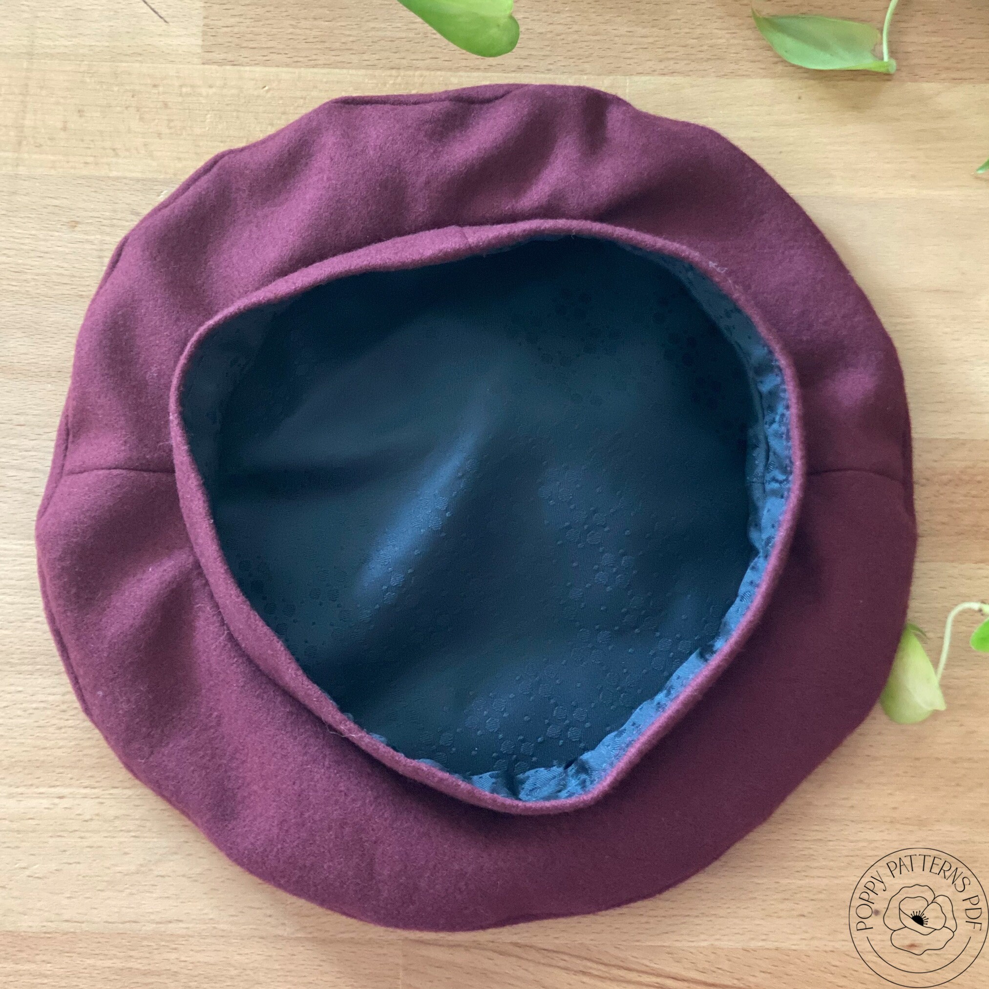 Kid's Beret Hat PDF Sewing Pattern US Letter Size - Etsy