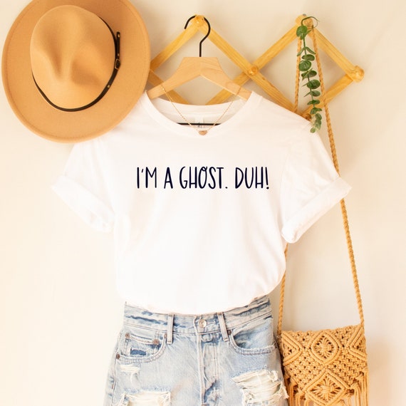 Im a Ghost Duh Shirt Cute Halloween Shirt Funny Halloween - Etsy