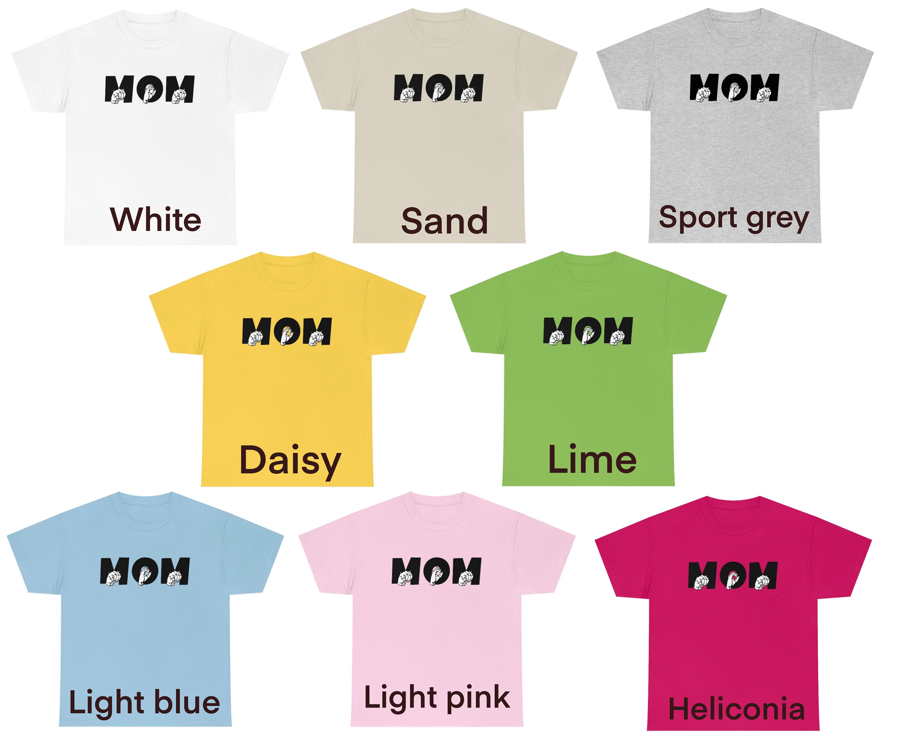 Asl Mom Shirt, ASL Mama, Sign Language Mom Shirt, ASL Mom Gift, Cute ...