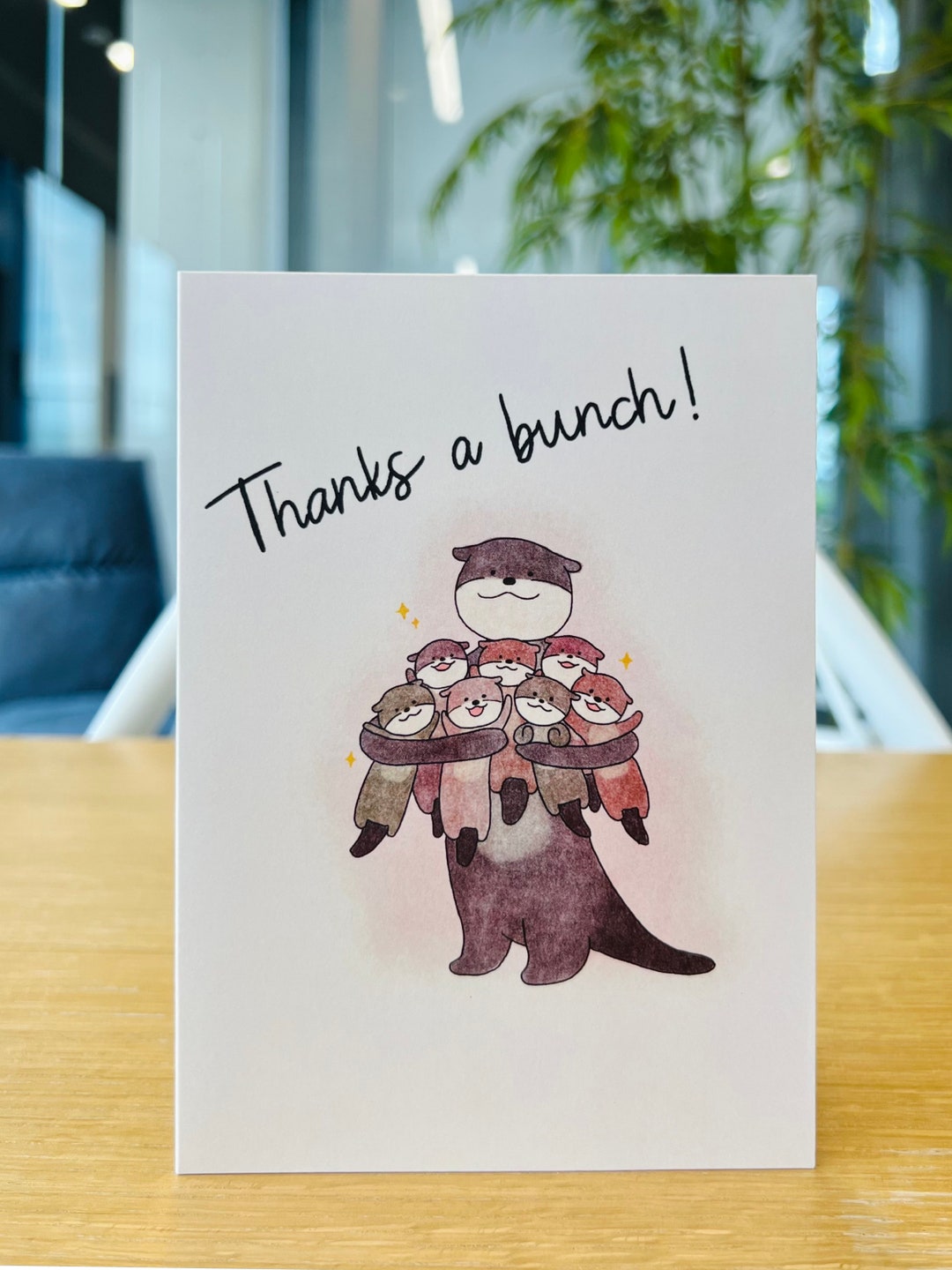 Thank You Card Funny Thank You Card Appreciation Card Cute Thank You ...