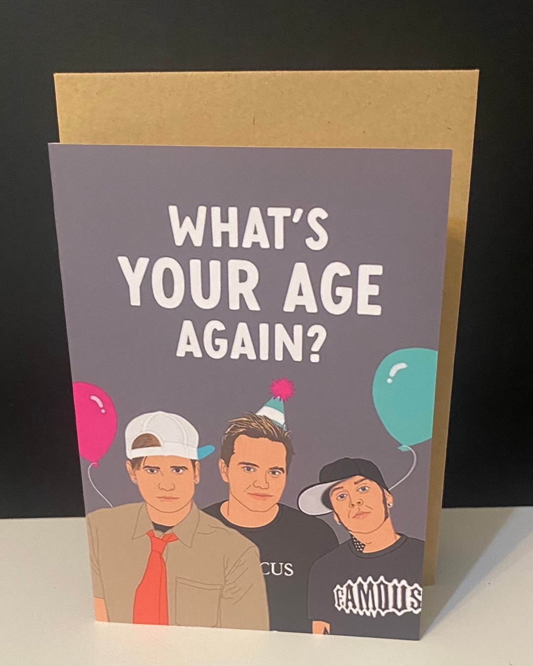 Blink Inspired Birthday Card - Etsy