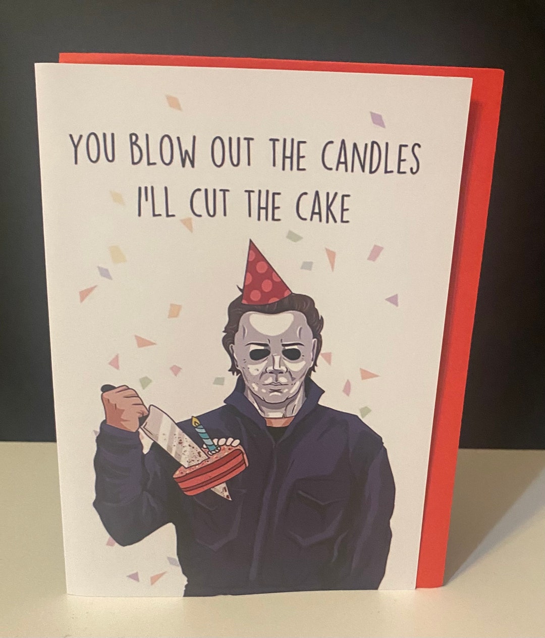 Michael Inspired Birthday Card - Etsy
