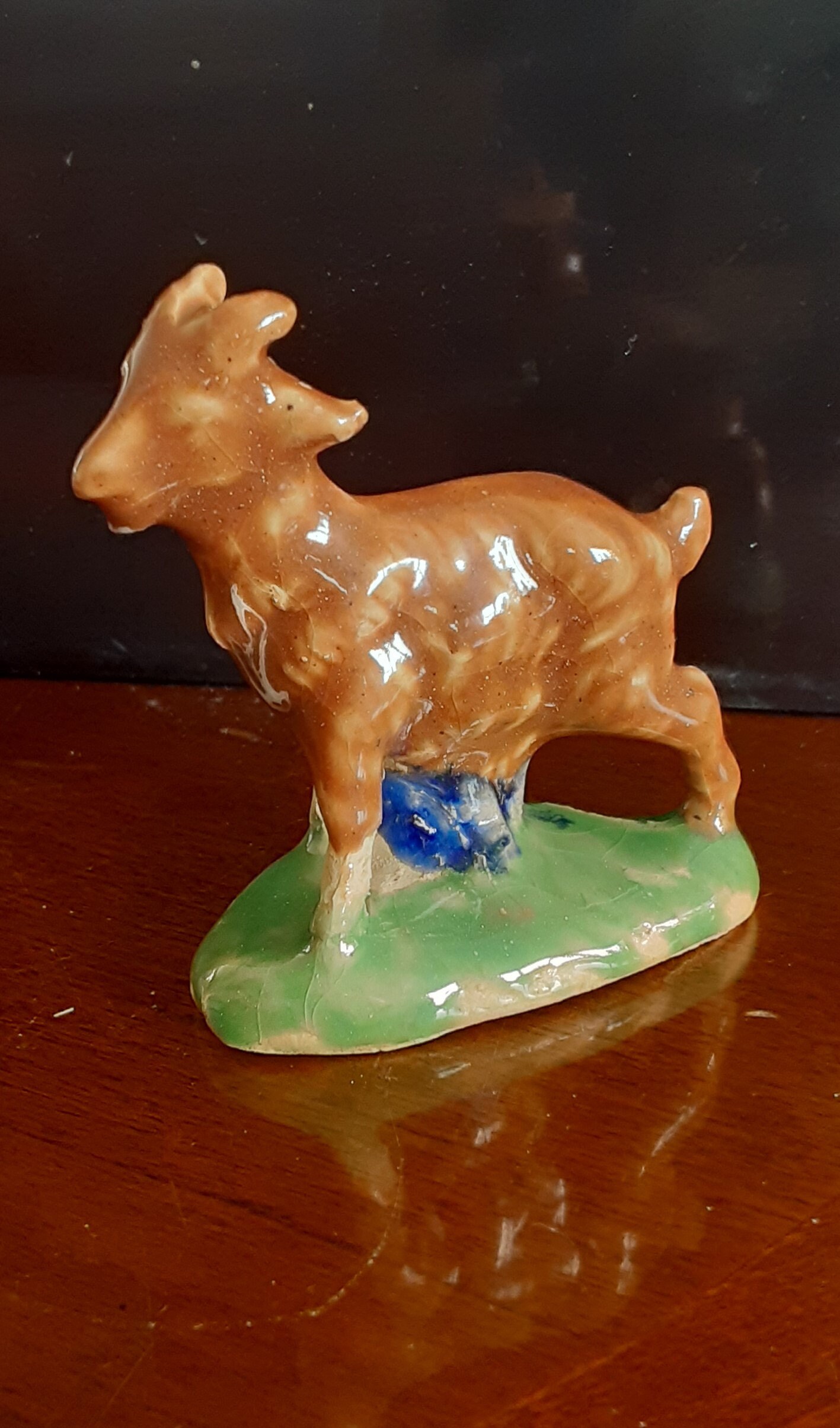 Pottery Sheep and Goat Statues - Etsy