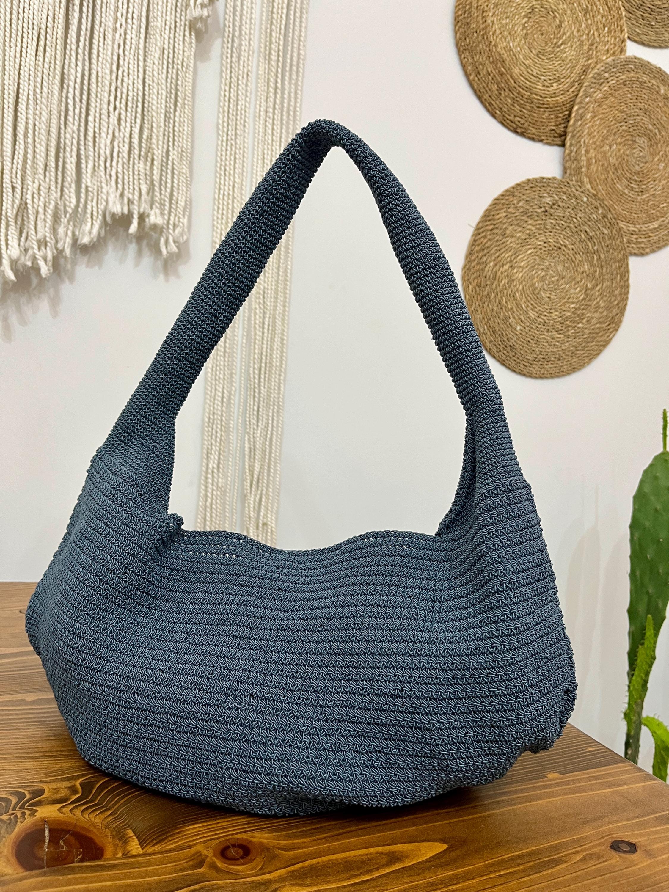 Serene Crochet Hobo Bag PDF Pattern | Crochet Bag Pattern , Shopping ...
