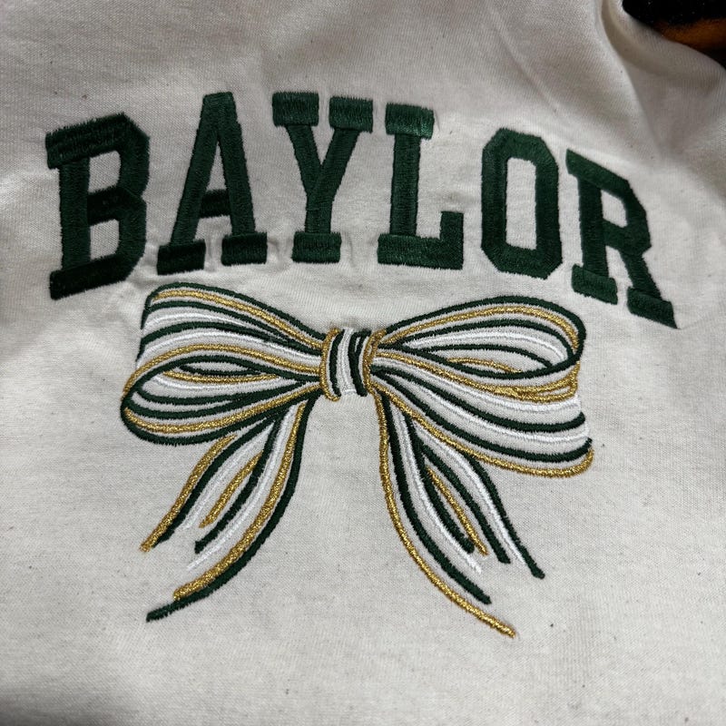 Baylor Embroidery - Etsy