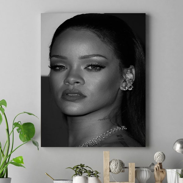 Rihanna Wall Art - Etsy