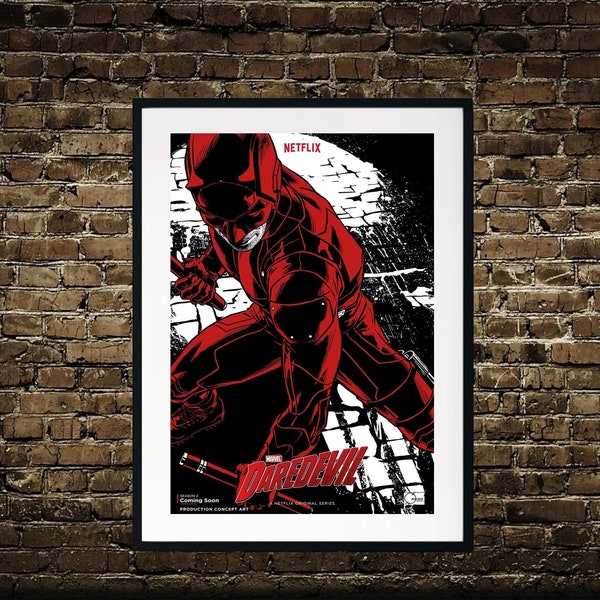 Daredevil Poster Netflix - Etsy