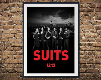 Tv Series Suits Art - Etsy