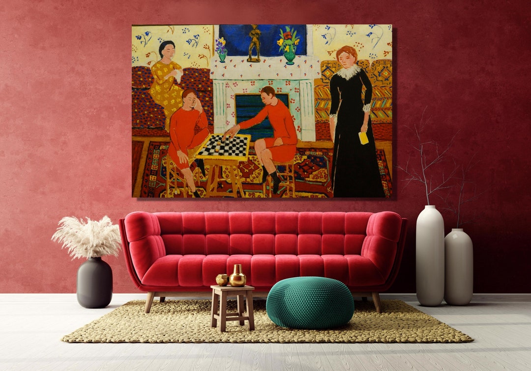 Henri Matisse the Painter's Family Eremitaget Postger - Etsy