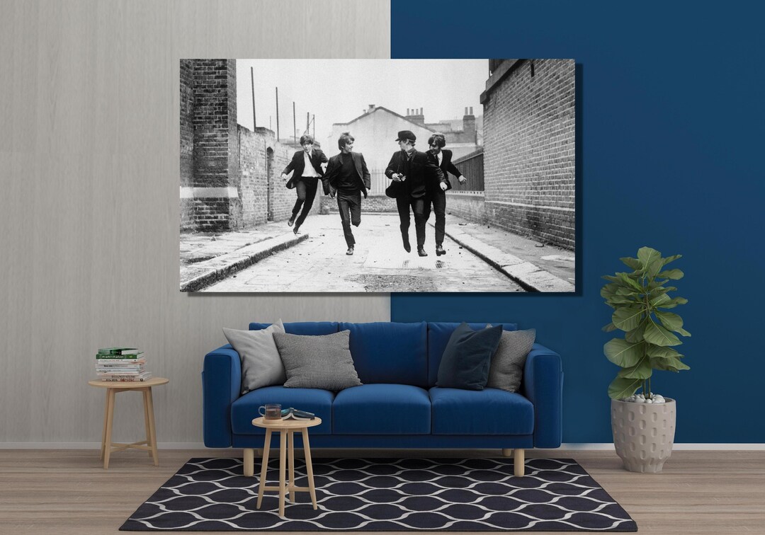 The Beatles Canvas Recording Studio Poster Home Decor hand - Etsy