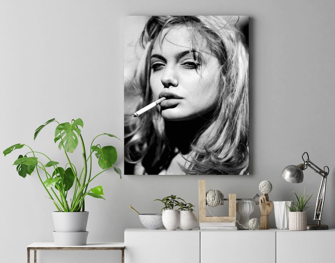 Angelina Jolie Poster, Angelina Jolie Canvas ,best Singer Poster ...