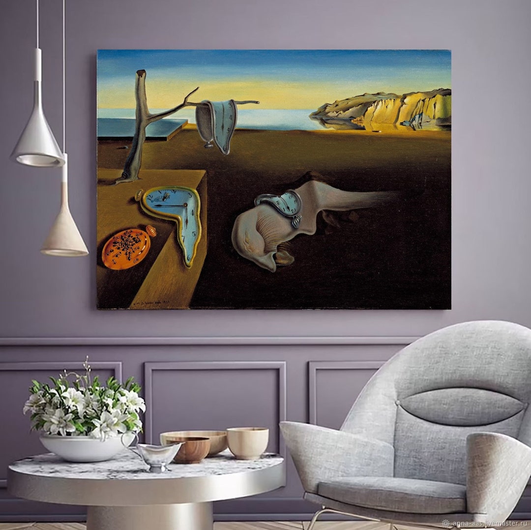 Salvador Dali Poster Surrealist Painting Gift the - Etsy