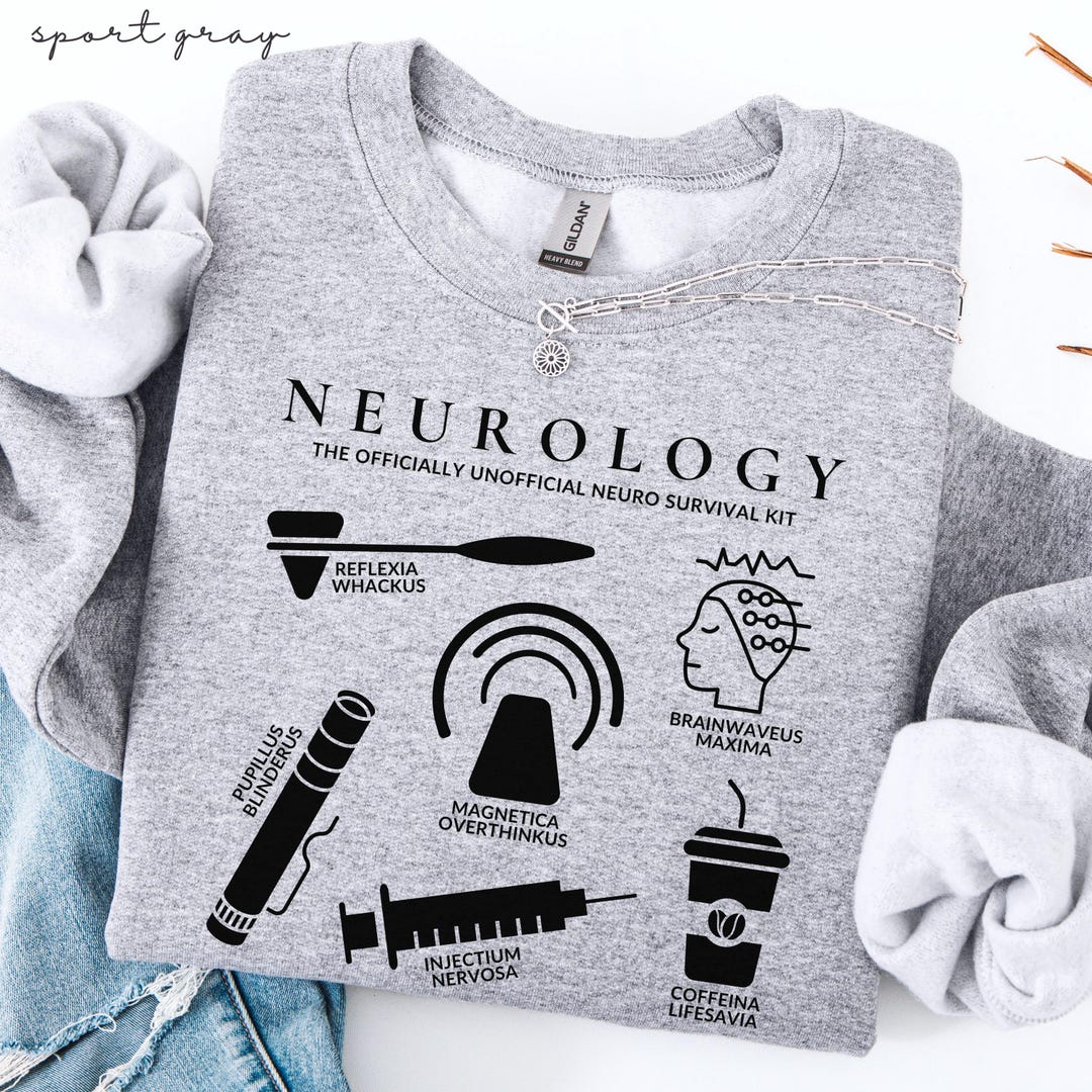 Neurology Sweatshirt,neuro Nurse Sweater,neurologist Doctor Gift,neuro ...