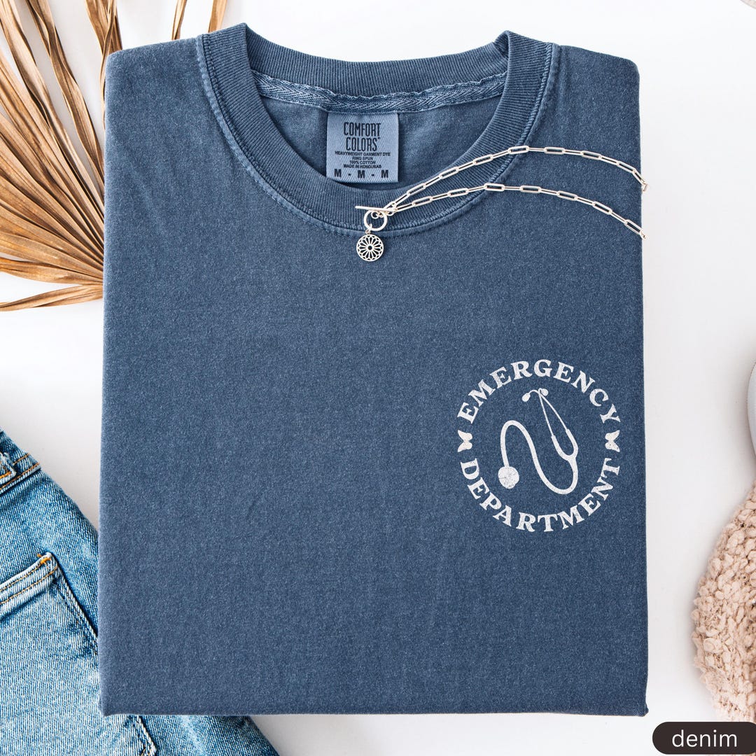 Emergency Department Nurse Shirt,er Nurse Shirt,emergency Nurse Gift ...