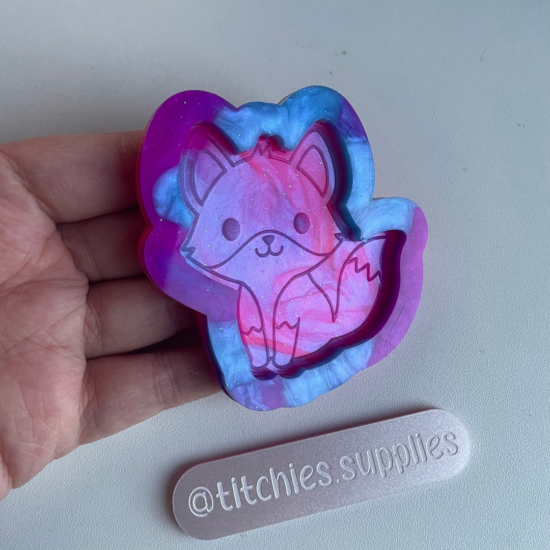 Cute Fox Silicone Mould/mold - Etsy